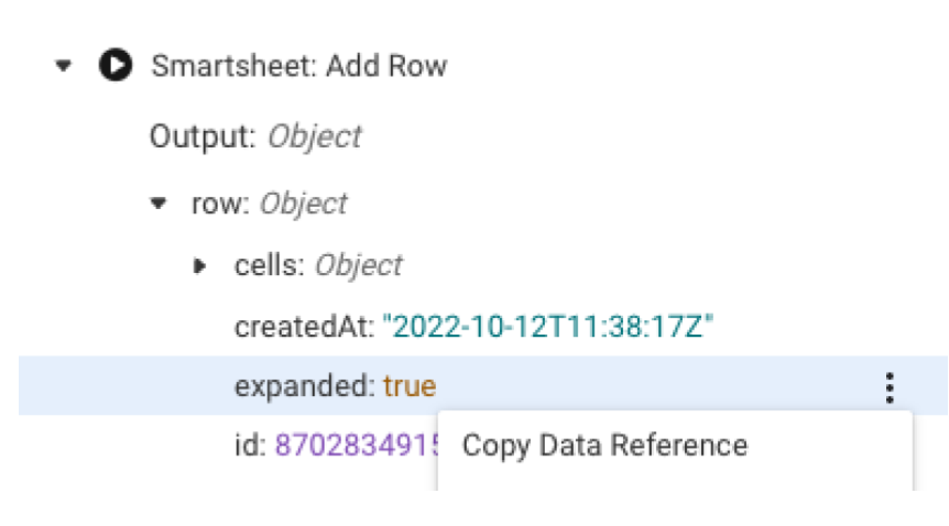 Move partial rows to another sheet using a Bridge workflow | Smartsheet Learning Center